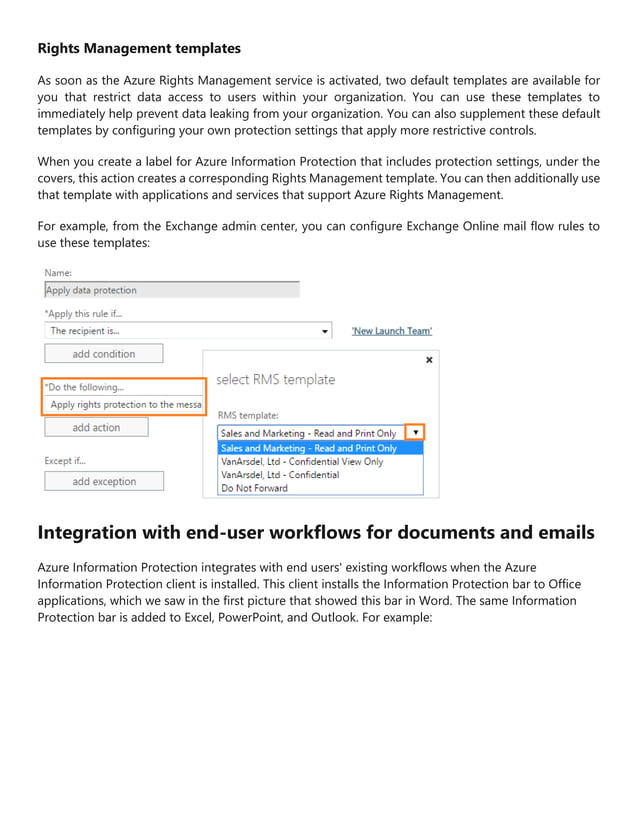 Azure Information Protection For Data Protection With Microsoft Aip