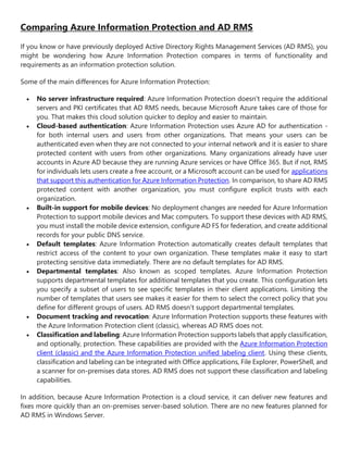 Azure Information Protection for Data Protection with Microsoft AIP ...