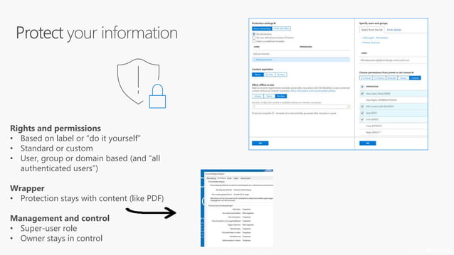 Azure information protection and SharePoint | PPT