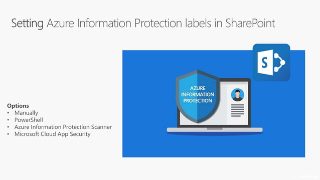 Azure information protection and SharePoint | PPT