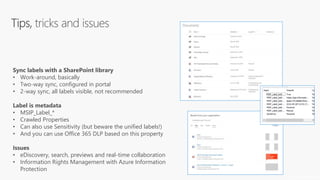 Azure information protection and SharePoint | PPTX | Operating Systems ...
