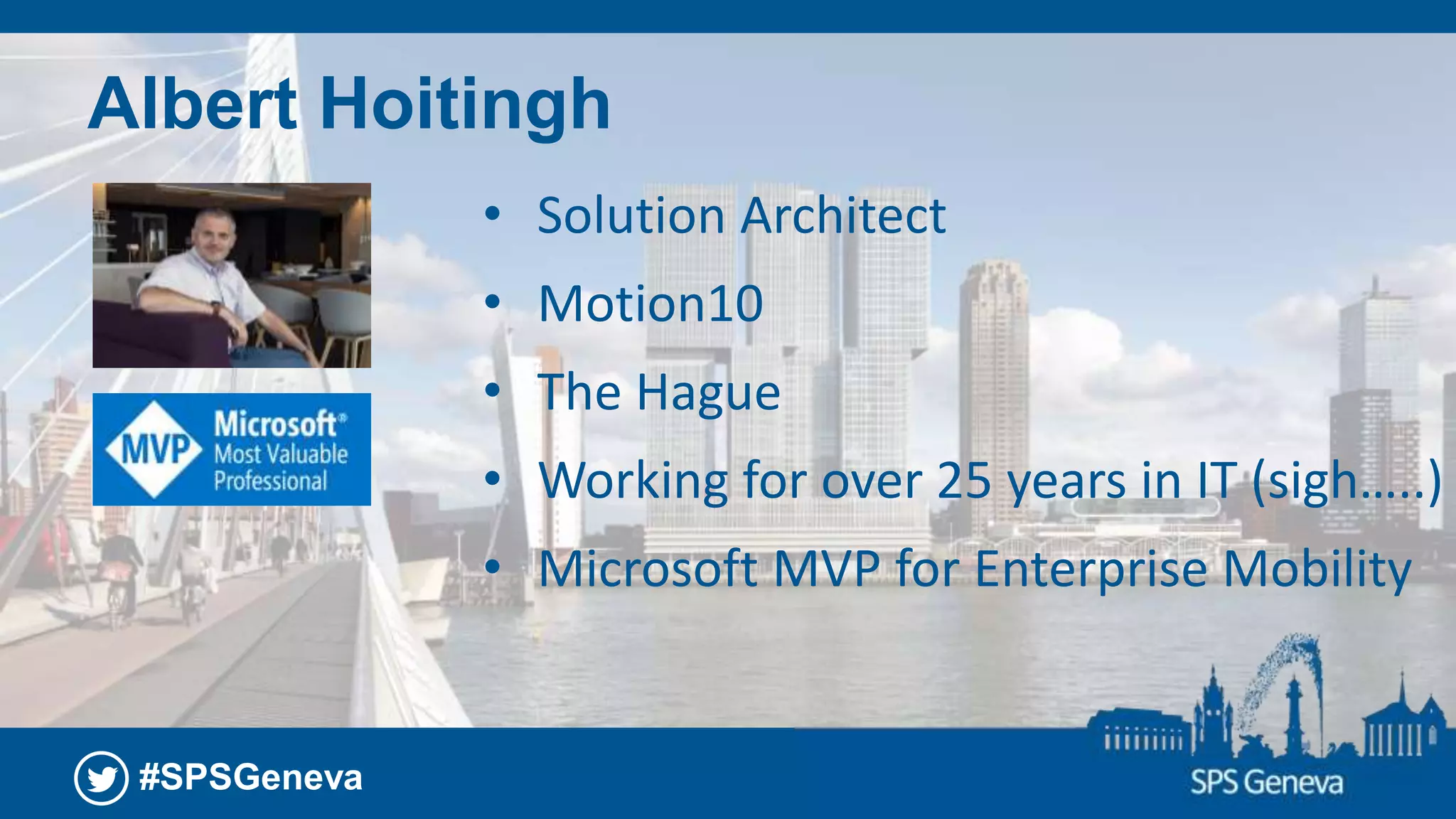 SPS Geneva - Azure information protection | PPT