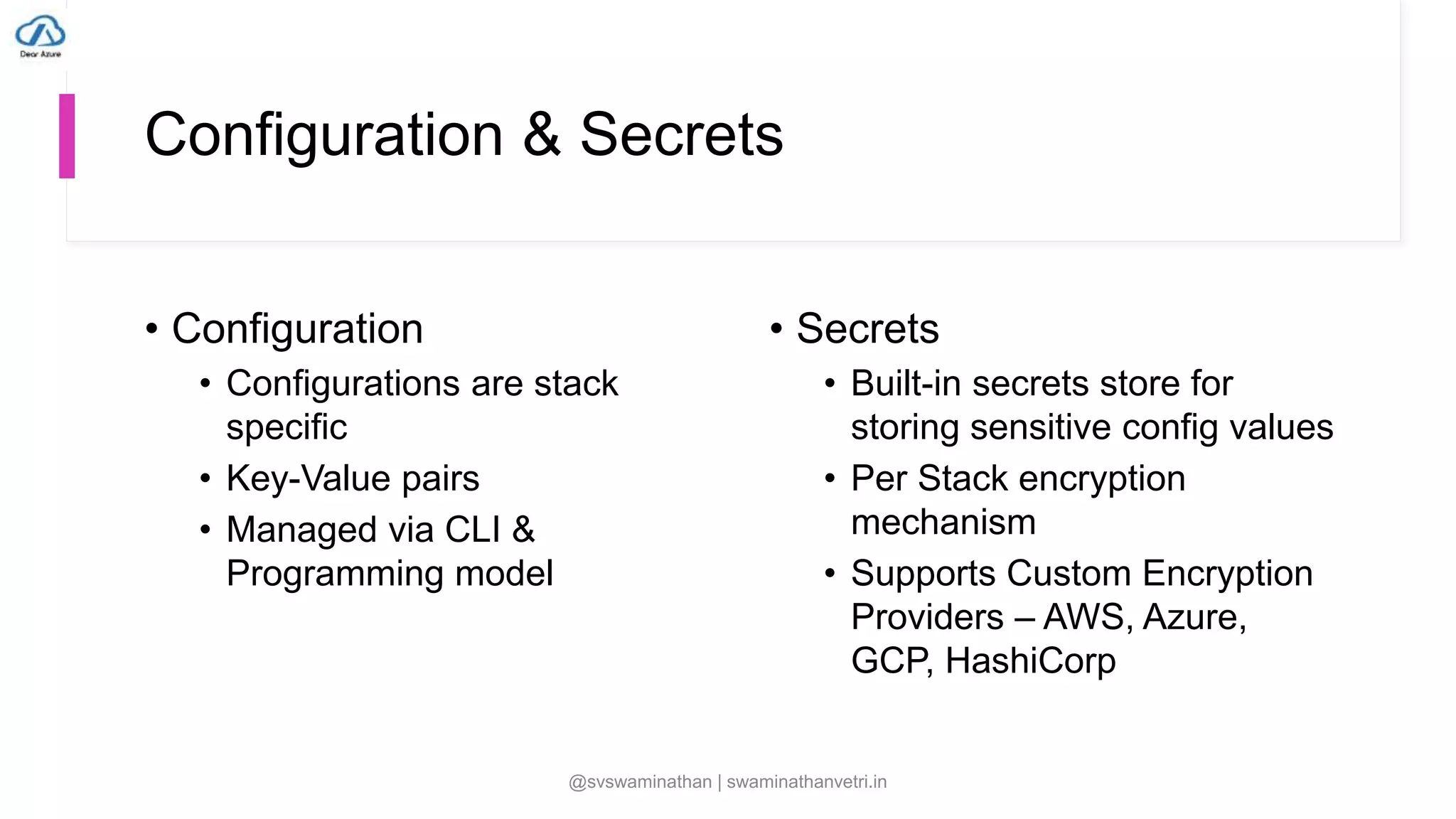 Azure infra automation using pulumi | PPT