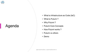 Azure infra automation using pulumi | PPT