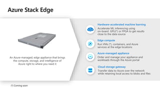 Azure intelligent edge solutions overview | PPTX