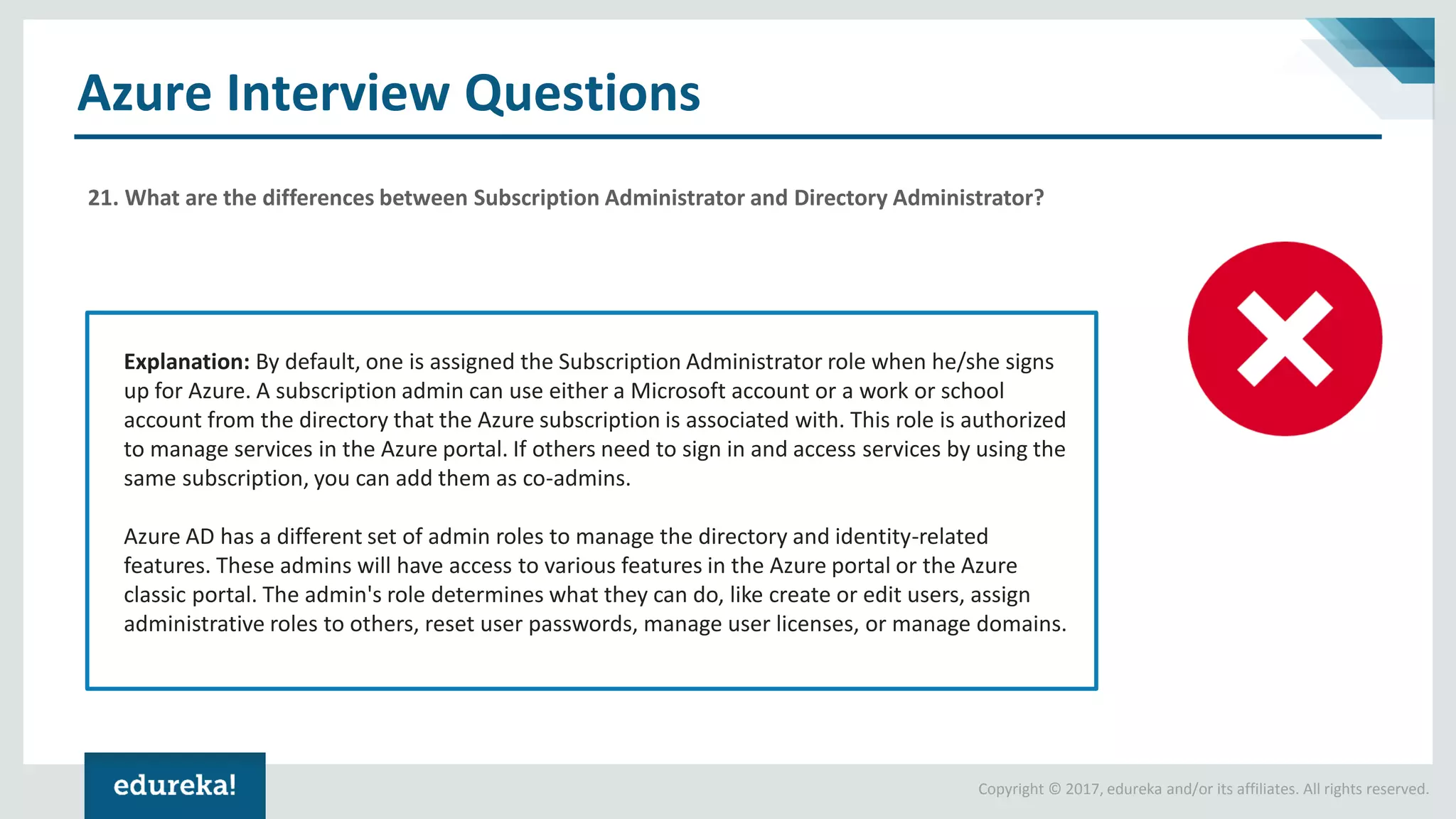 Azure Interview Questions And Answers | Azure Tutorial For Beginners ...