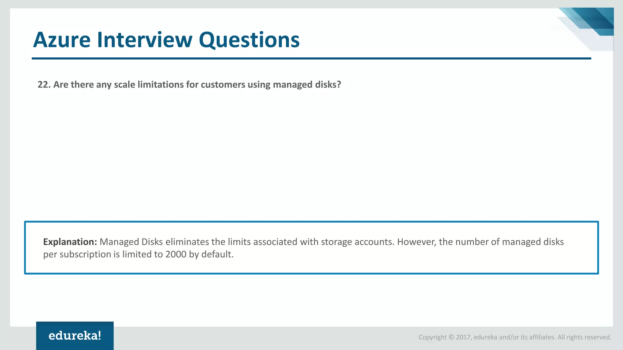 Azure Interview Questions And Answers | Azure Tutorial For Beginners ...