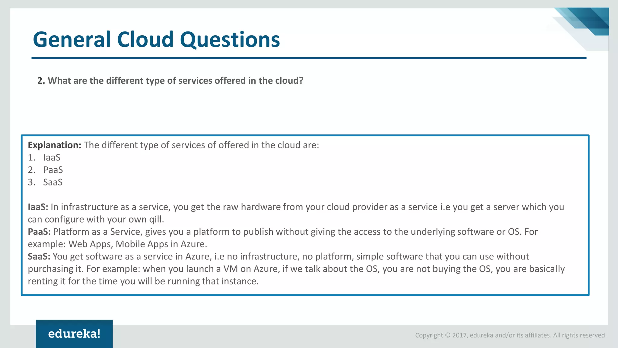 Azure Interview Questions And Answers | Azure Tutorial For Beginners | Azure Training | Edureka ...