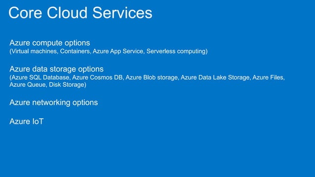 Introduction to Microsoft Azure Cloud | PDF