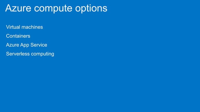 Introduction to Microsoft Azure Cloud | PDF