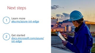 IOT Edge within th eAzure IOT Framework | PDF