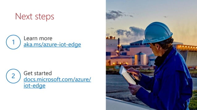 IOT Edge within th eAzure IOT Framework | PDF