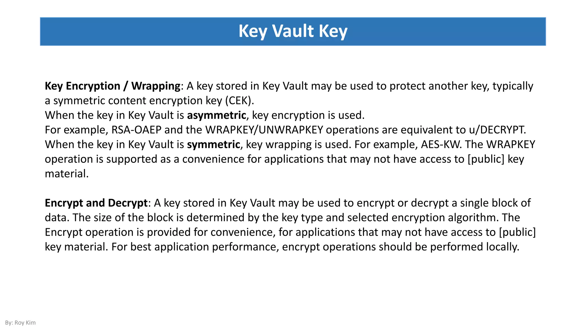 Azure Key Vault with a PaaS Architecture and ARM Template Deployment | PPTX
