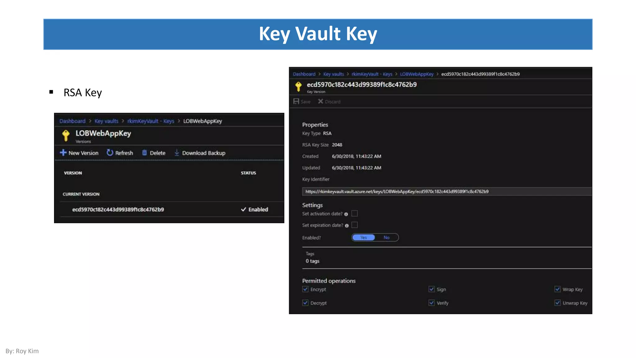 Azure Key Vault with a PaaS Architecture and ARM Template Deployment | PPTX