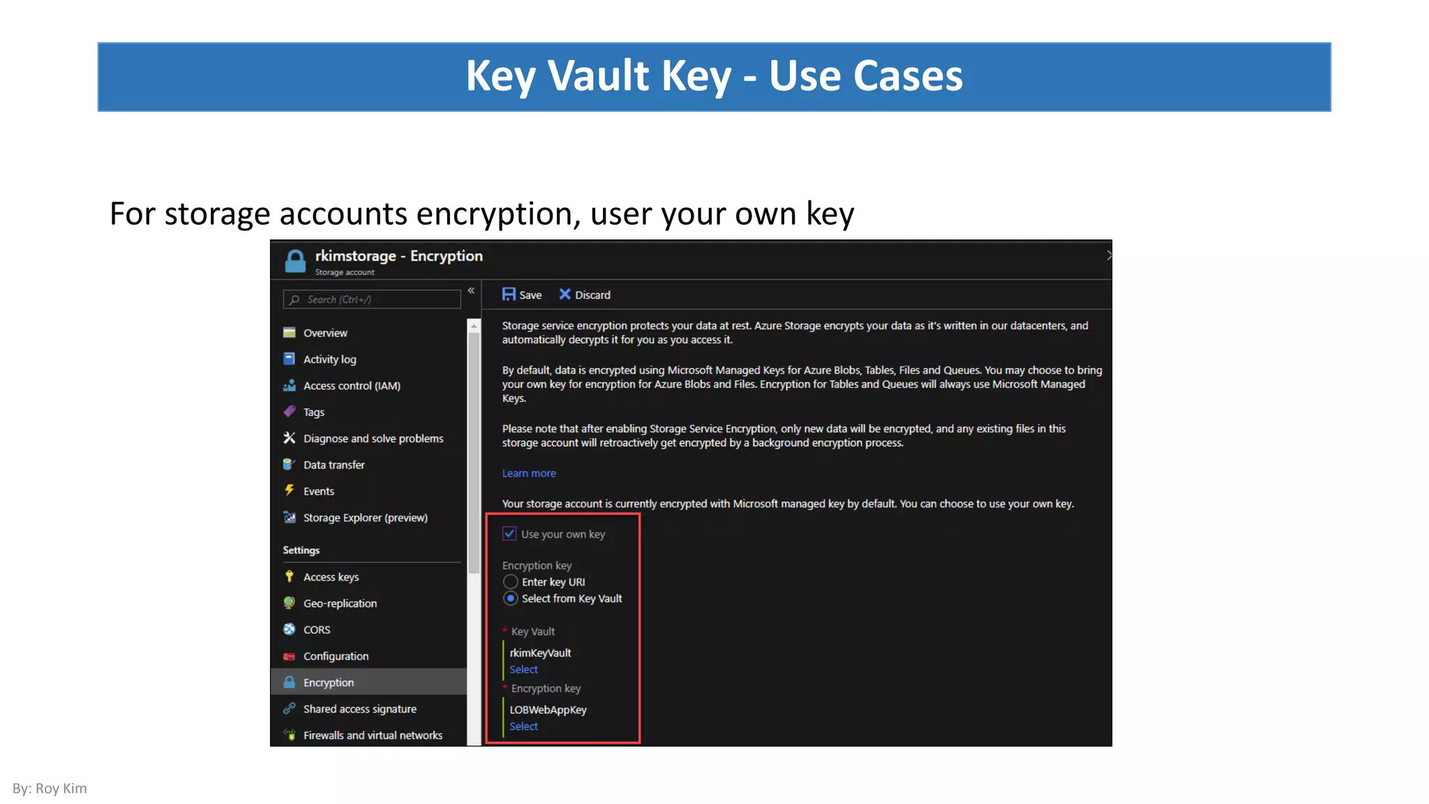 Azure Key Vault with a PaaS Architecture and ARM Template Deployment | PPTX