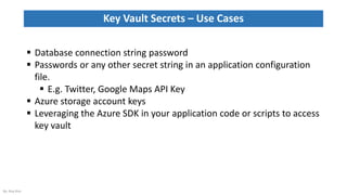 Azure Key Vault with a PaaS Architecture and ARM Template Deployment | PPTX