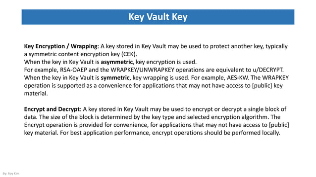 Azure Key Vault with a PaaS Architecture and ARM Template Deployment | PPT