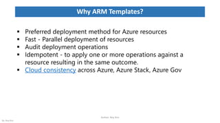 Azure Key Vault with a PaaS Architecture and ARM Template Deployment | PPTX