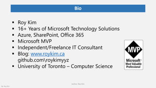 Azure Key Vault with a PaaS Architecture and ARM Template Deployment | PPTX