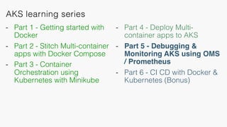 Debug and Monitor Multi-container Apps on AKS | PDF