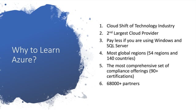 Azure Learning Resources | PPT