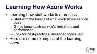 Migrating Customers to Microsoft Azure: Lessons Learned From the Field | PPTX