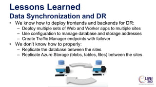 Migrating Customers to Microsoft Azure: Lessons Learned From the Field | PPTX