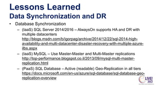 Migrating Customers to Microsoft Azure: Lessons Learned From the Field | PPTX