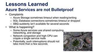 Migrating Customers to Microsoft Azure: Lessons Learned From the Field | PPTX