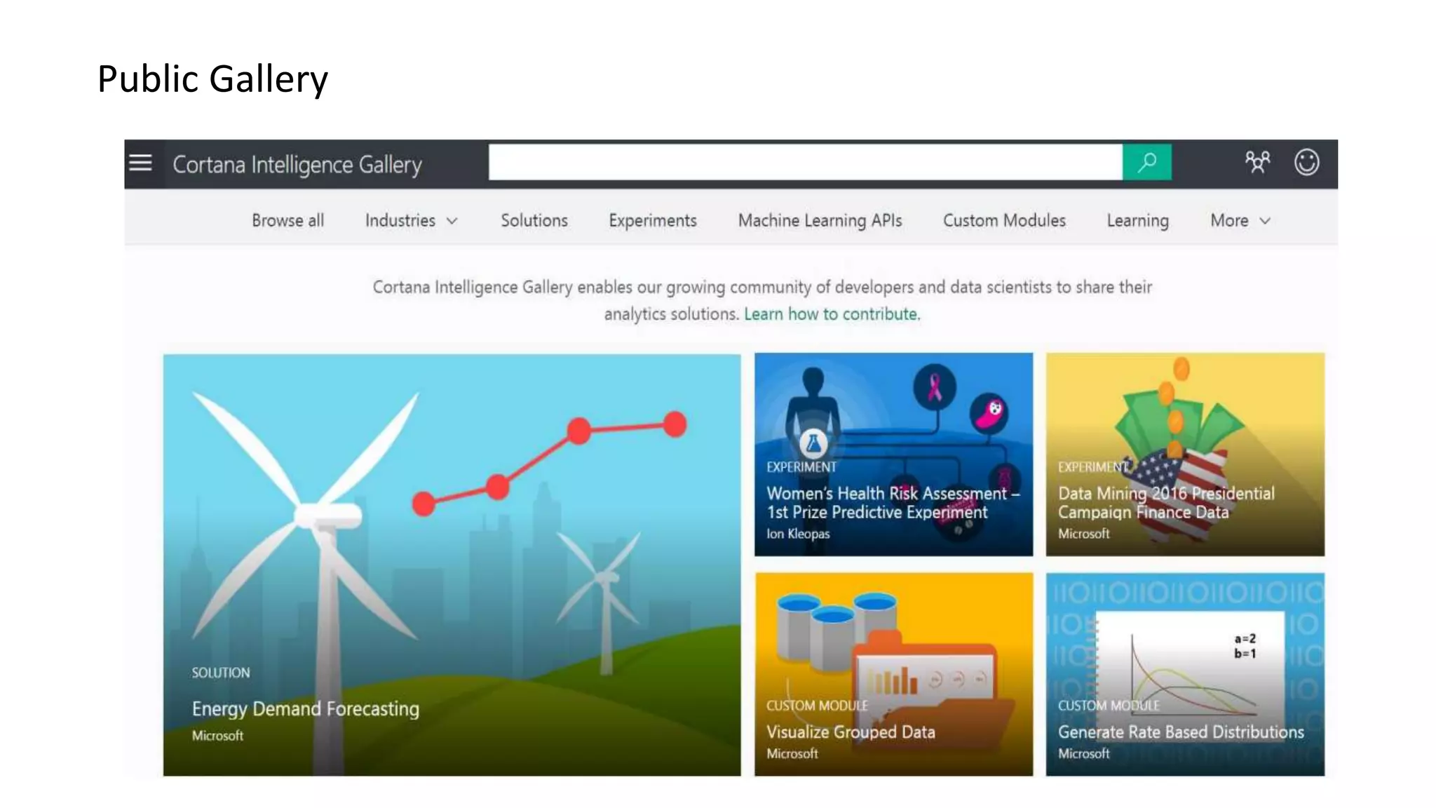 Machine Learning | Microsoft Azure | PPT