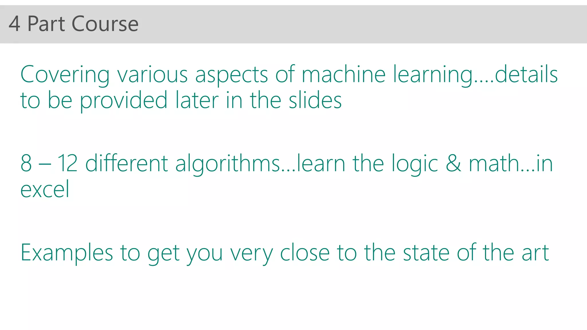 Azure machine learning 101 - Part 1 | PPTX