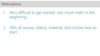 Azure machine learning 101 - Part 1 | PPTX