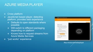 Azure media services | PPT