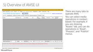Azure Media Services Step-by-Step Tutorial Docs Series - Part 2 | PPT