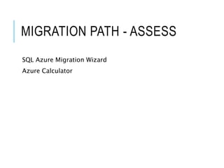 Azure migration | PPT
