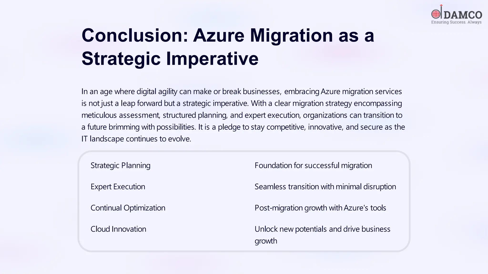 Azure Migration Guide for IT Professionals | PDF
