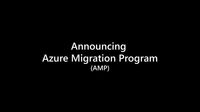 Azure Migration Program Overview | PPTX