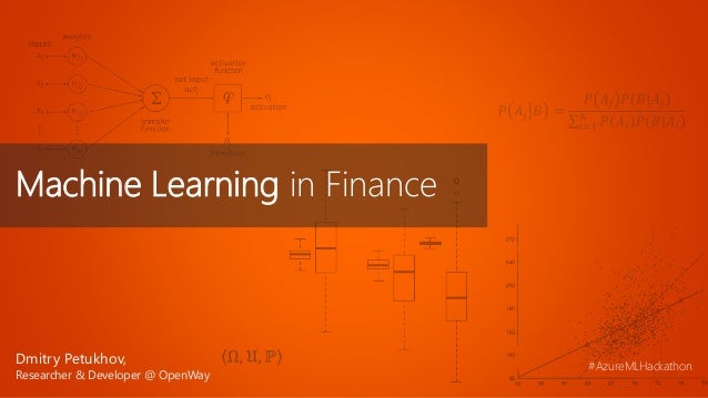 Machine Learning in Finance