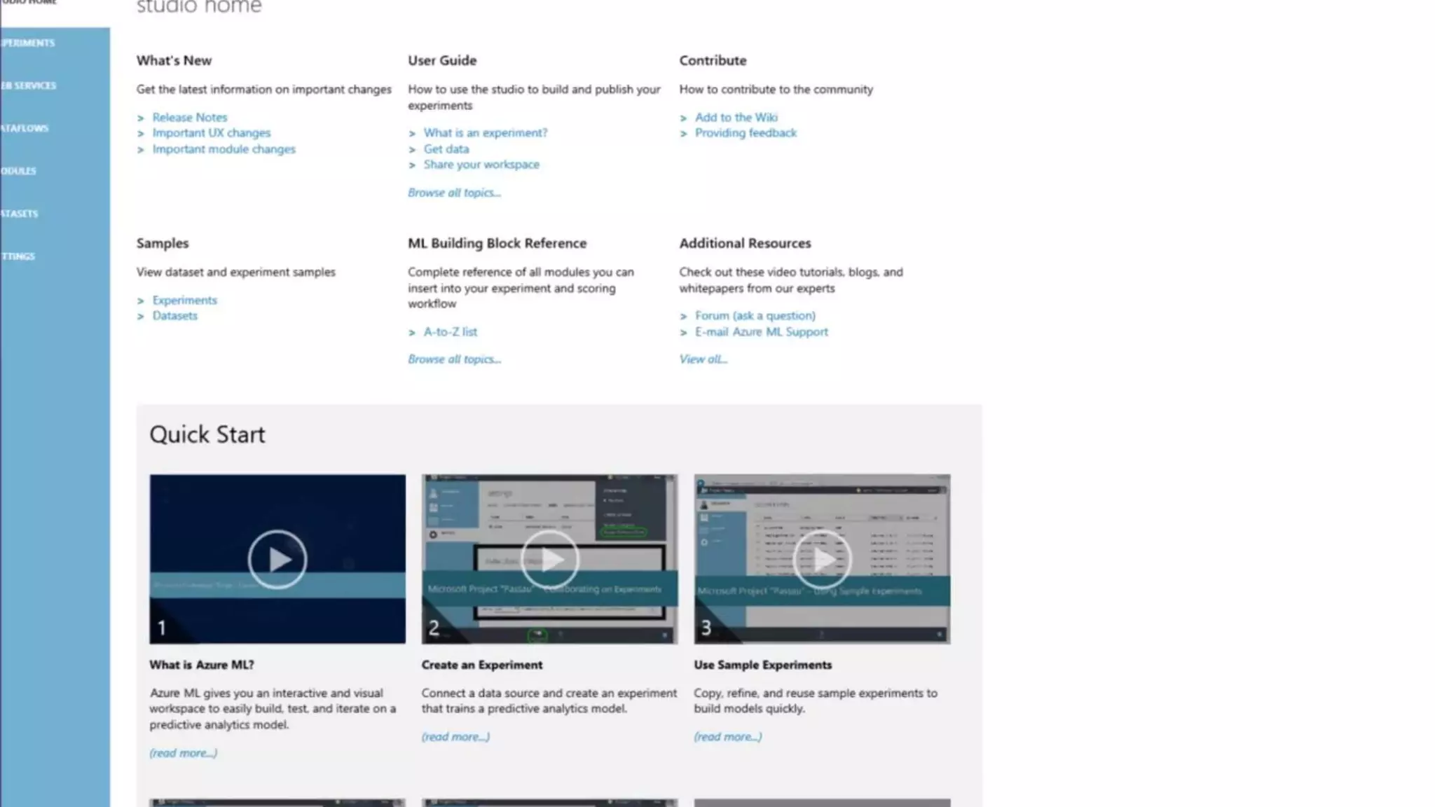 Azure ml screen grabs | PPTX