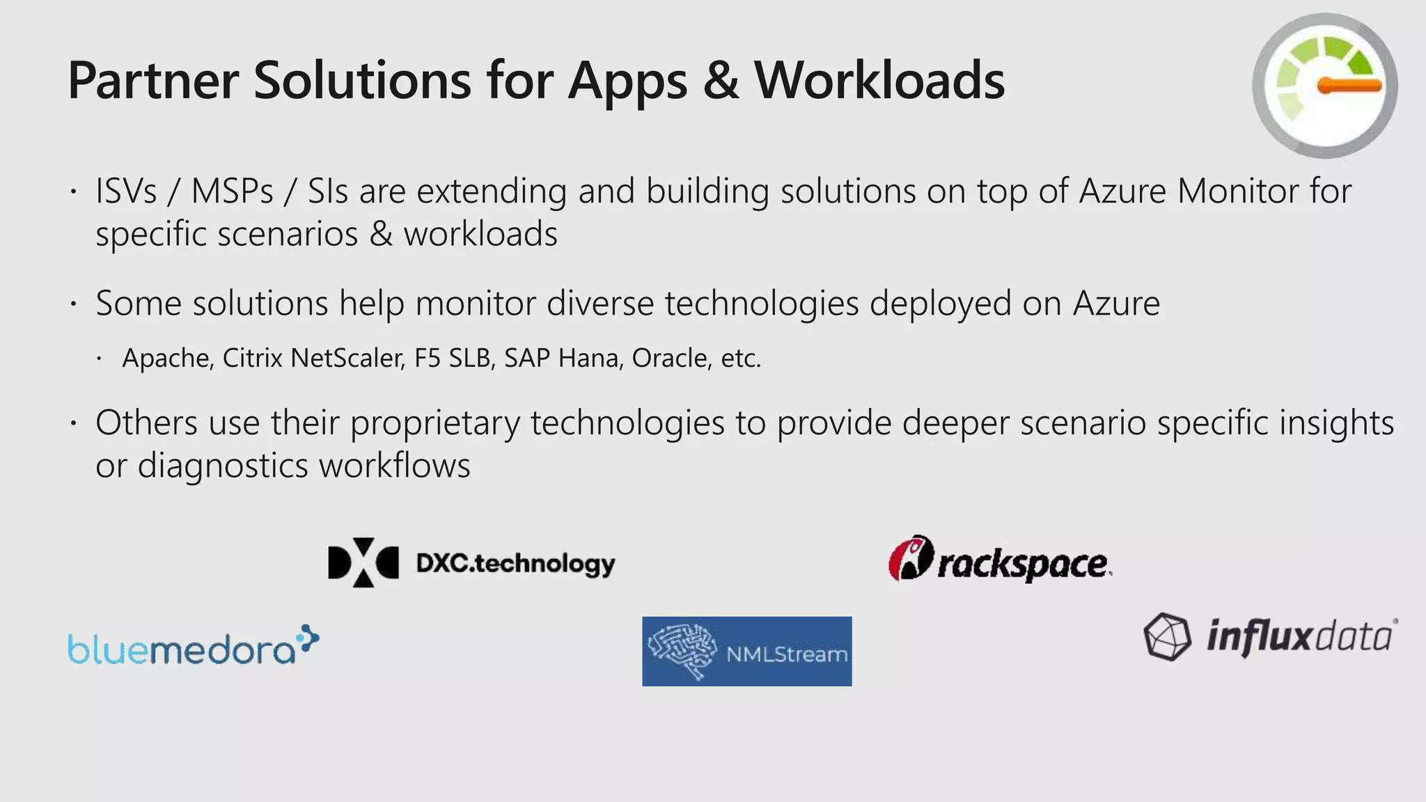 Full Stack Monitoring Across Apps And Infrastructure With Azure Monitor Pptx