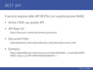 Azure No-Sql approach: DocumentDB | PPTX