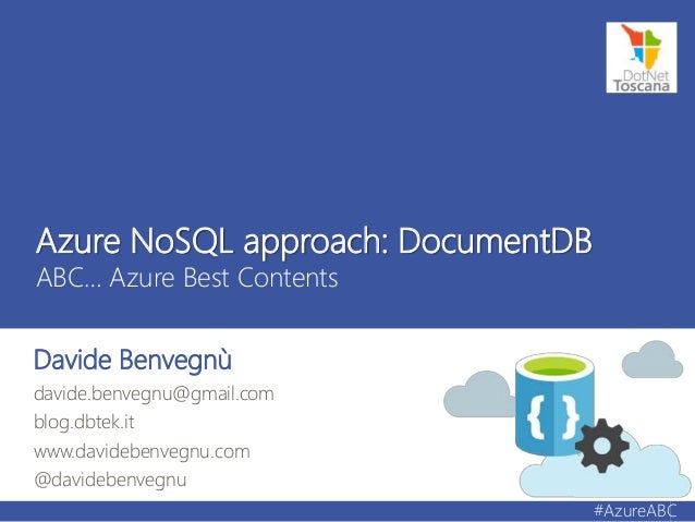Azure No-Sql approach: DocumentDB