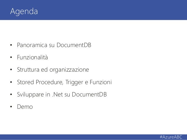 Azure No-Sql approach: DocumentDB