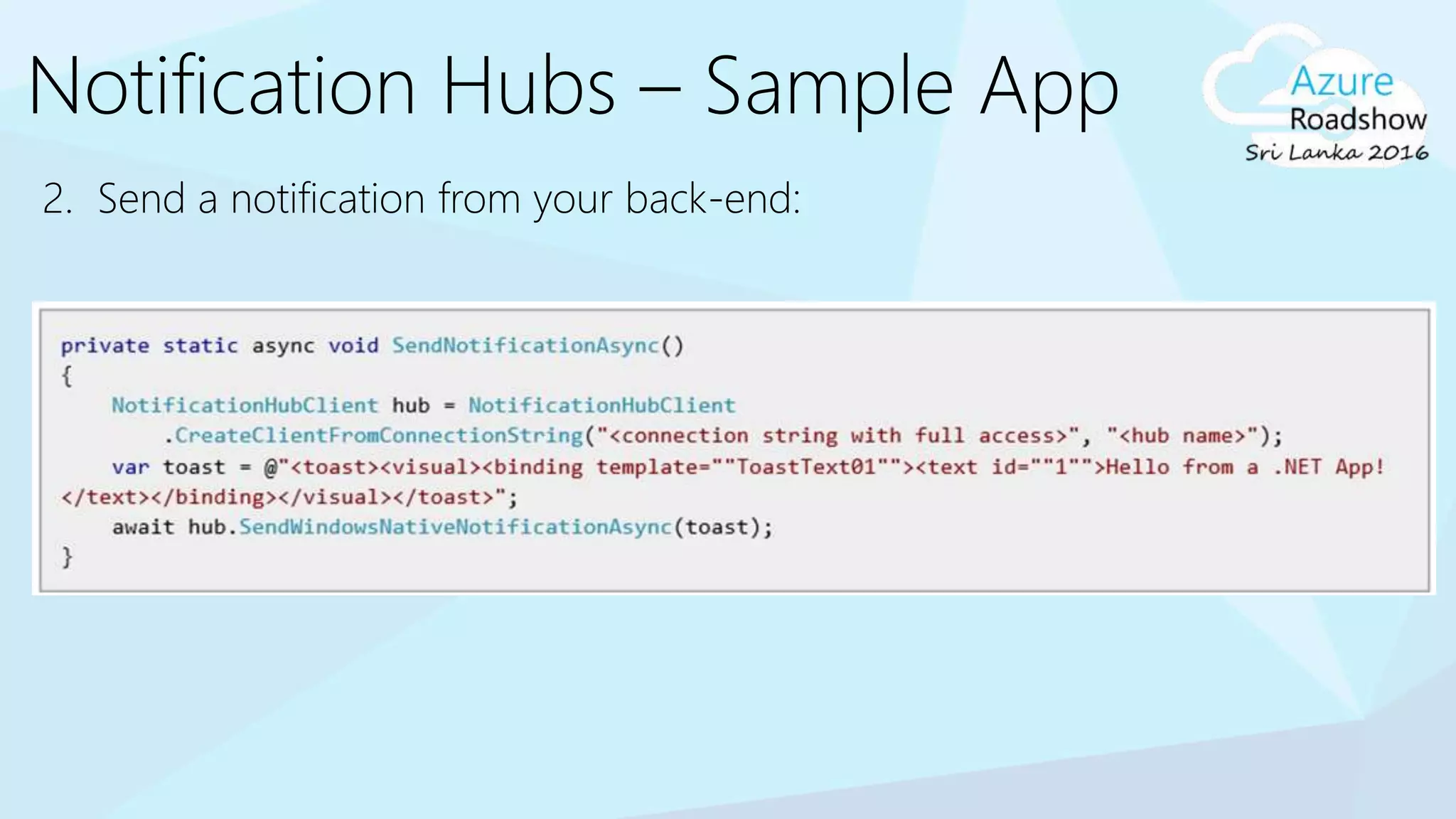 Azure notification hubs | PPT