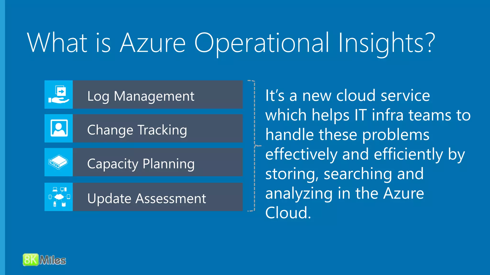 Azure operational insights | PPTX