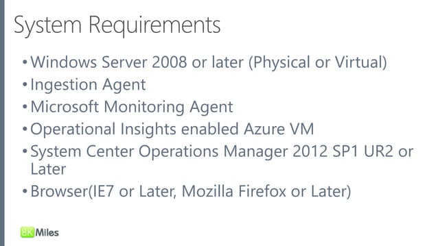 Azure operational insights | PPTX