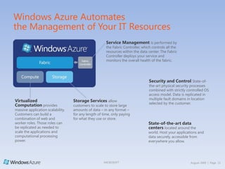 Azure Overview Arc | PPTX
