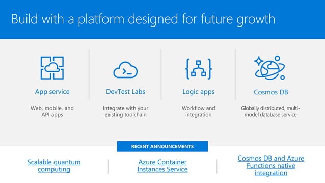 Microsoft Azure Overview | PDF | Cloud Computing | Internet