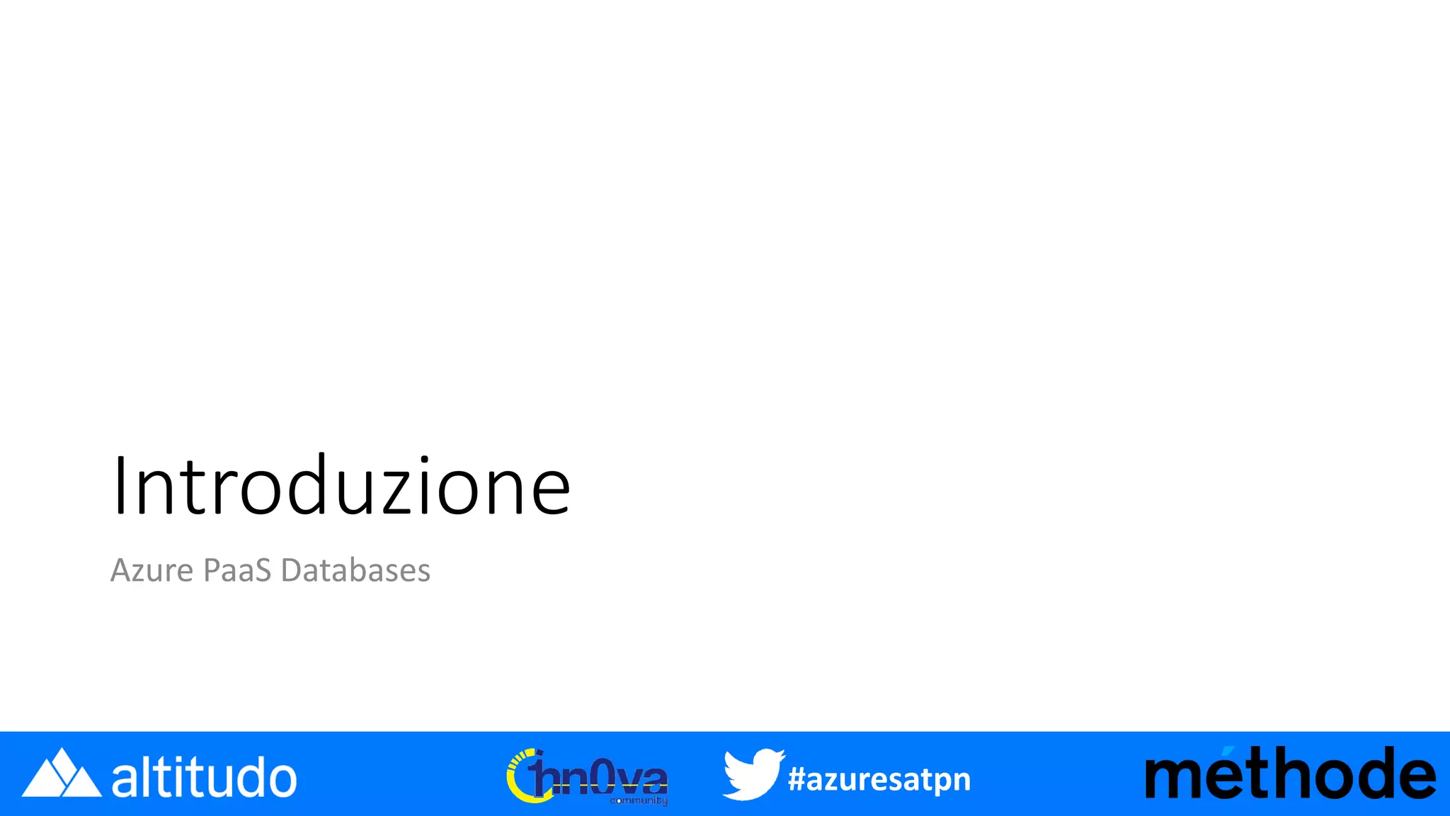 Azure PaaS databases | PPT