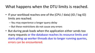 Azure PaaS (WebApp & SQL Database) workshop solution | PPT